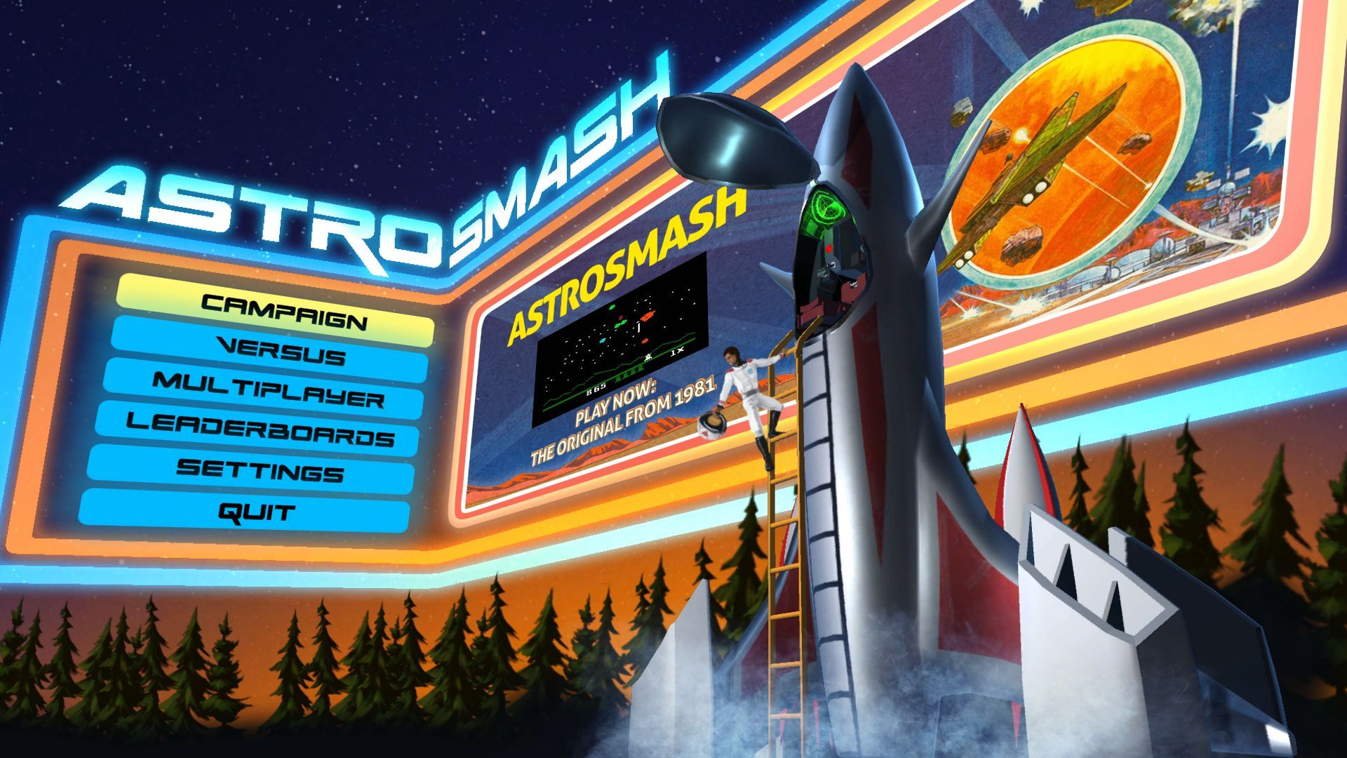 Intellivision goes PlayStation: Astrosmash and Shark! Shark! for PS4 ...