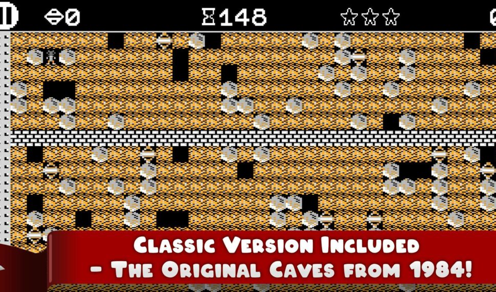 Boulder Dash® Deluxe™ - The pioneering retro video game