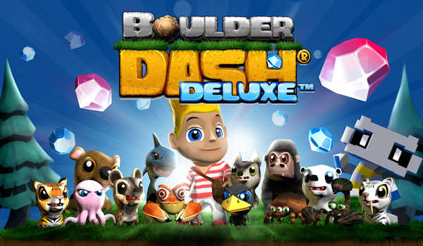 Boulder Dash® Deluxe™ - The pioneering retro video game