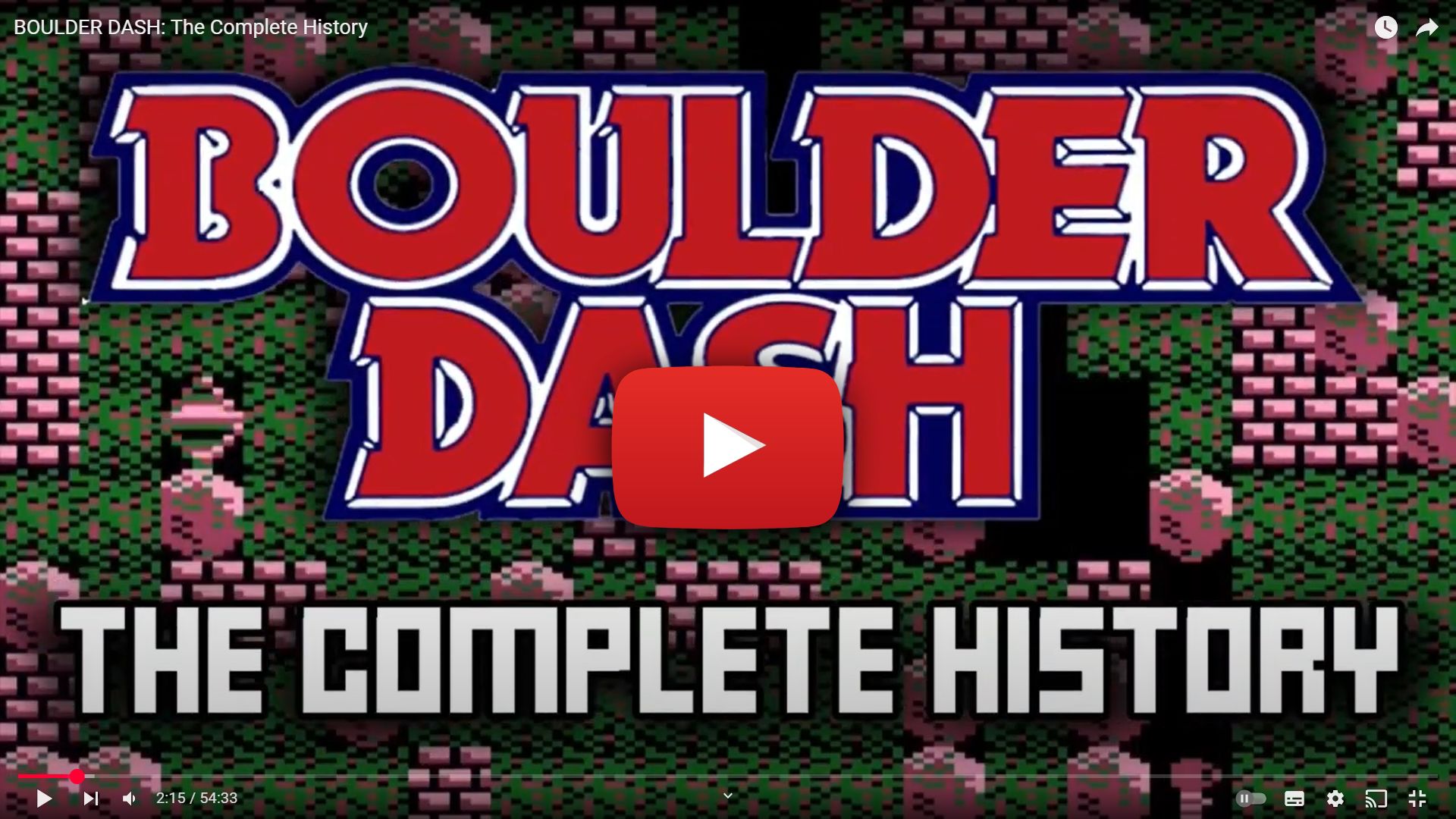 BOULDER DASH 40th Anniversary - BBG-Entertainment